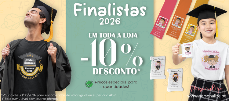 Prendas Personalizadas Online : Loja Personalize.pt