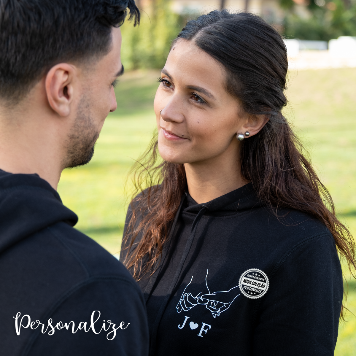 Sweat pinky promise "Jéssica&Francisco" - Personalize